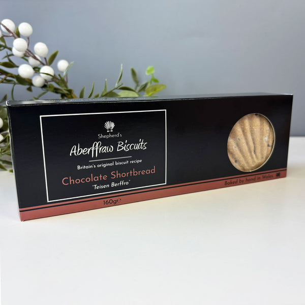 Chocolate Shortbread | Aberffraw Welsh Biscuits | Adra