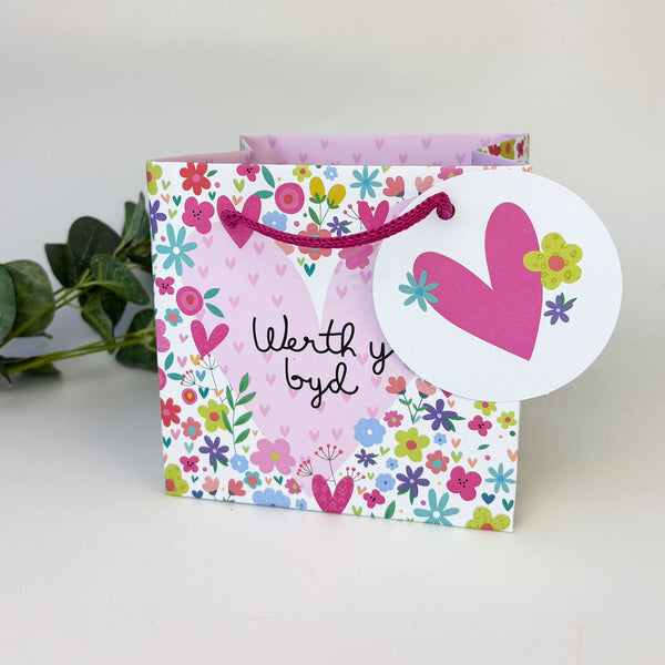 Welsh Werth y Byd Gift Bags | Gift Bags | Adra