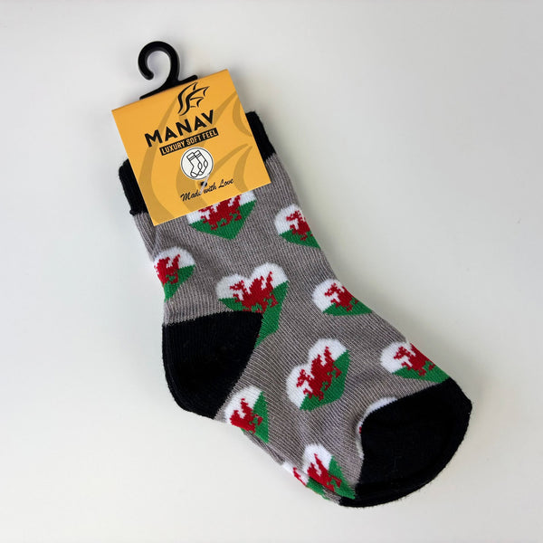 Welsh flag socks | Clothes & Accessories | Adra
