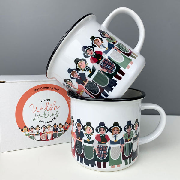 Welsh ladies cup | Welsh mugs and tableware | Adra
