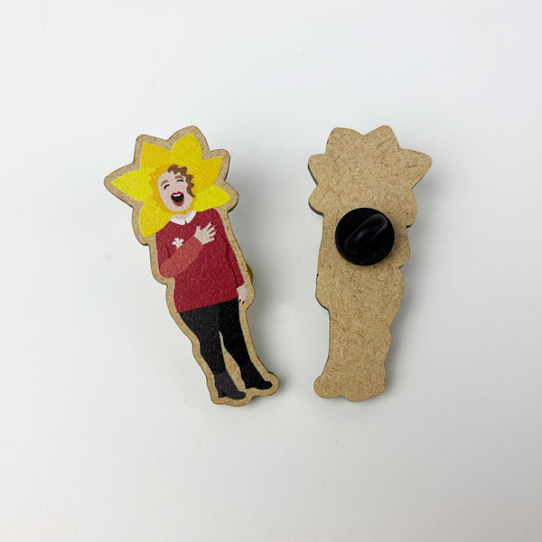 Welsh Supporter Pin Badge | Welsh Brooches & Badges | Adra
