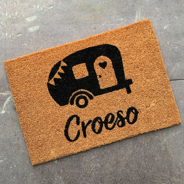 Caravan Door Mat | Welsh Home Furnishing | Adra