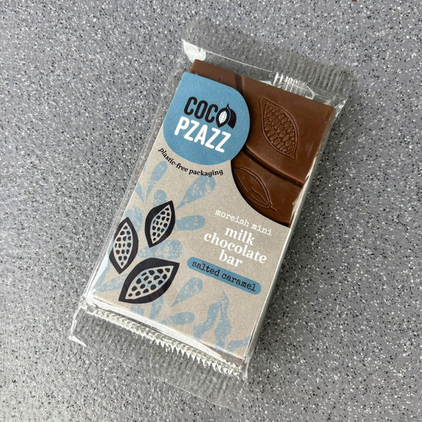 Welsh Salted Caramel Chocolate Bar | Coco Pzazz Chocolate | Food from ...