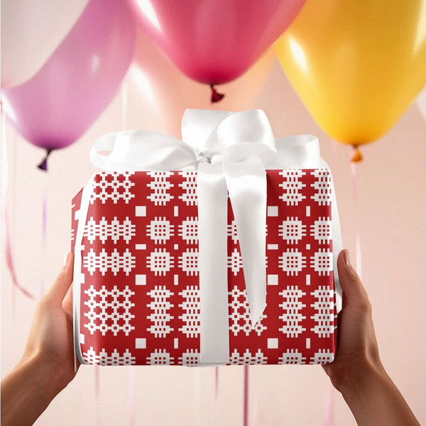 Welsh Blanket Gift Wrap | Gift Wrap & Bags | Adra