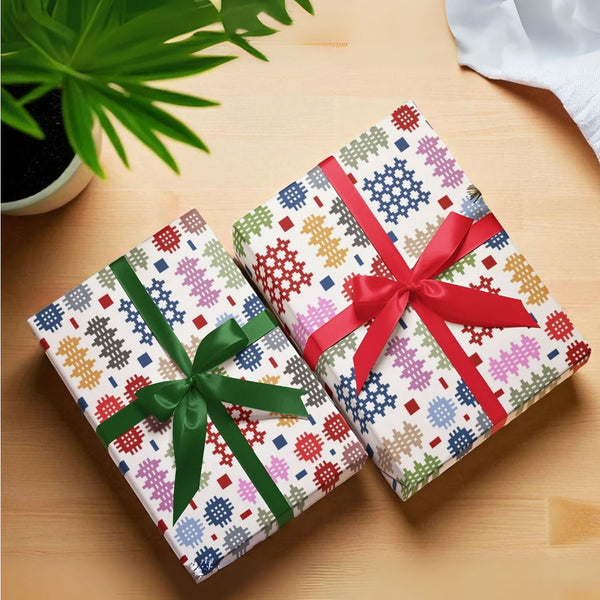 Welsh Blanket Gift Wrap | Gift Wrap & Bags | Adra