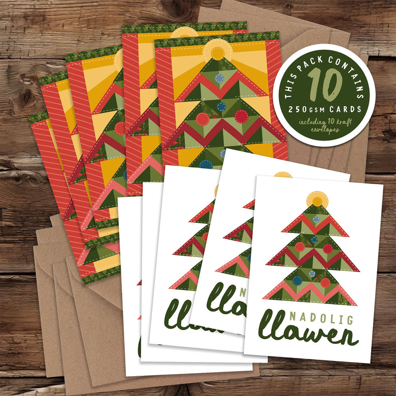 Welsh Christmas card pack | Christmas Cards | Adra