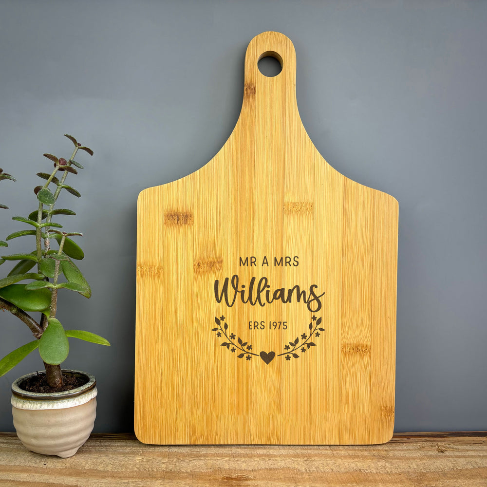 Welsh Mr & Mrs kitchen board | Welsh Kitchen Accessories | Adra