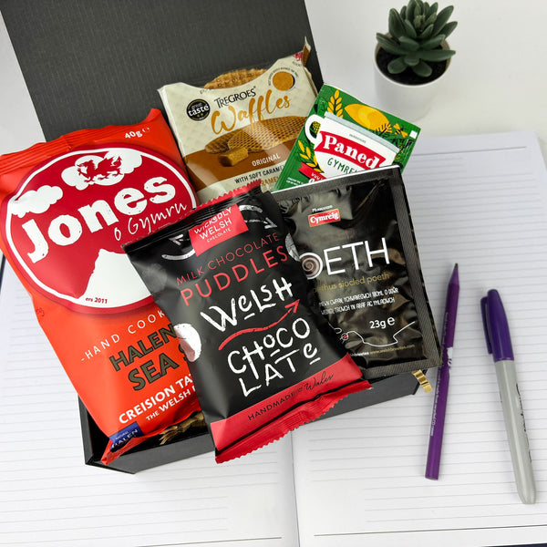 Study Treat Box | Welsh Hampers and gift sets | Adra