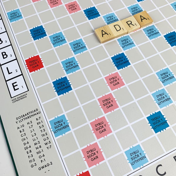 Welsh scrabble | Welsh Games | Adra