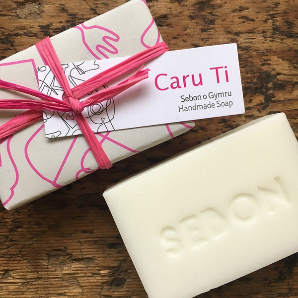 Caru Ti Soap | Welsh Valentine Gifts | Adra